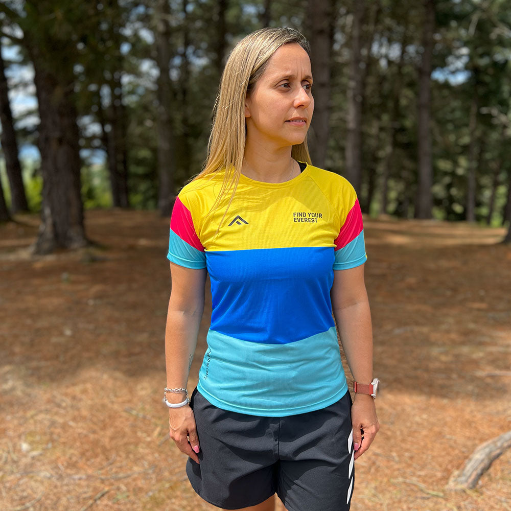 CAMISETA TÉCNICA FIND YOUR EVEREST MUJER - Funky