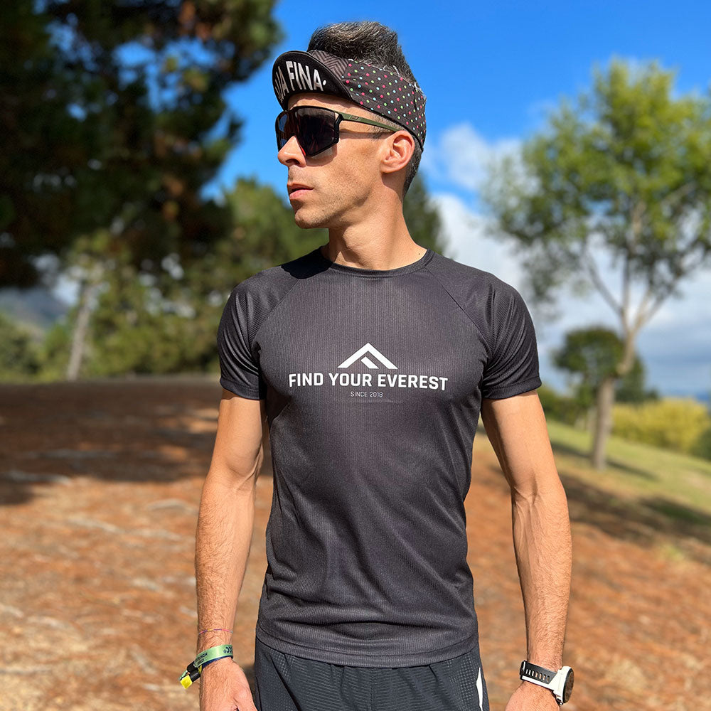 CAMISETA TÉCNICA FIND YOUR EVEREST ELITE - Black – Find Your Everest