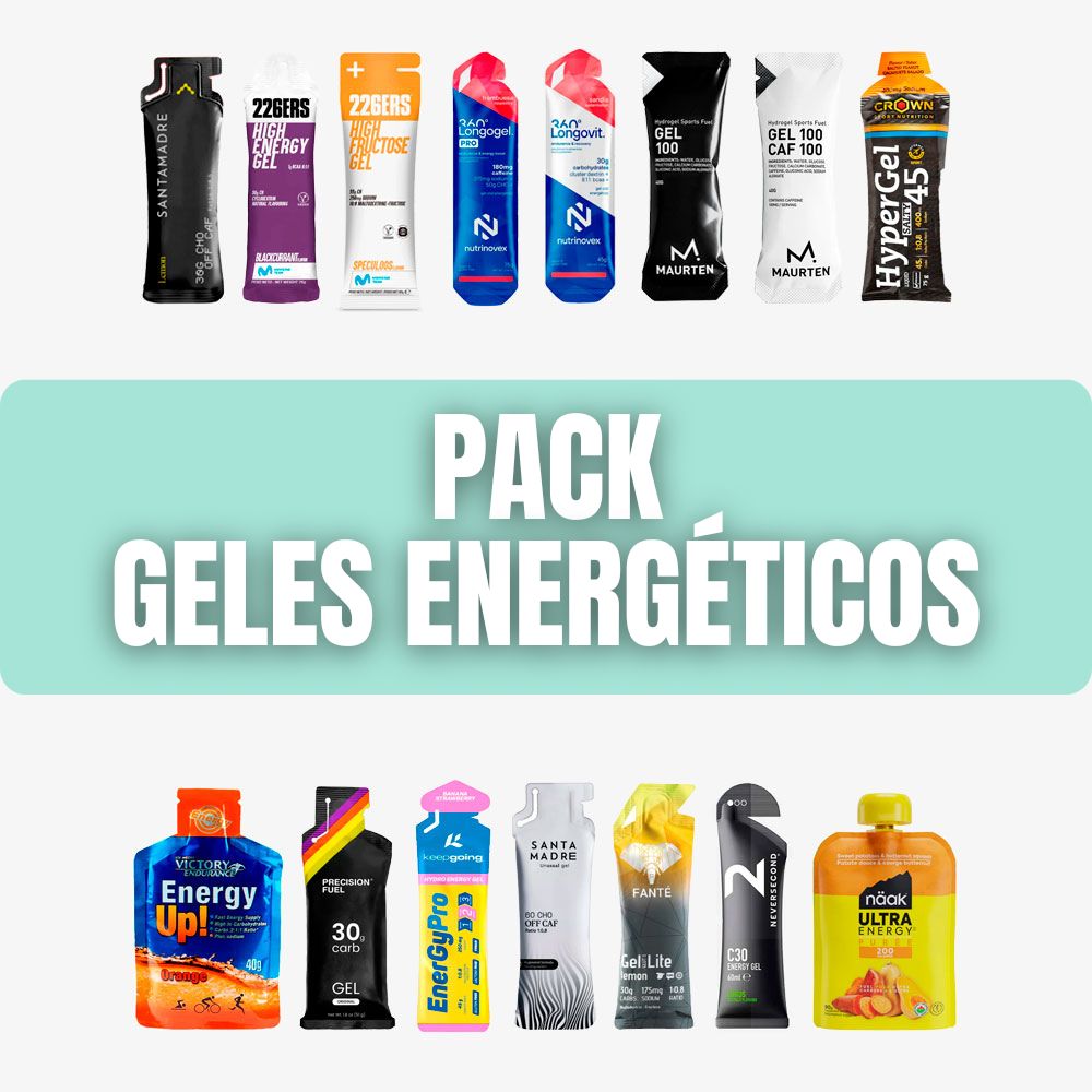 FIND YOUR EVEREST PACK GELES ENERGÉTICOS + BIDÓN GRATIS – Find Your Everest