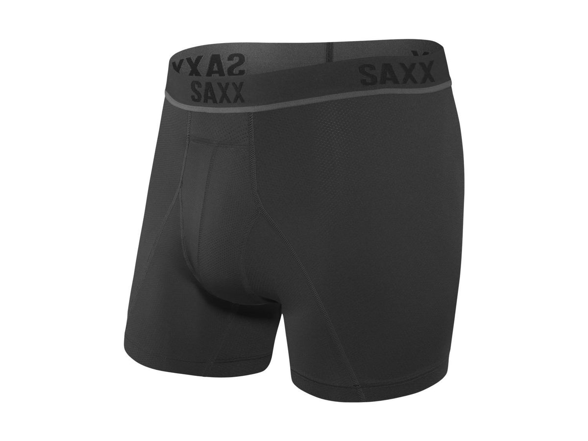 CALZONCILLOS BÓXER SAXX KINETIC LIGHT-COMPRESSION MESH - Negro – Find ...