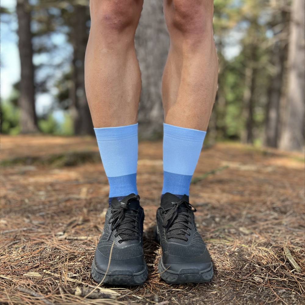 CALCETINES FIND YOUR EVEREST LONG CUT - Blue Rush