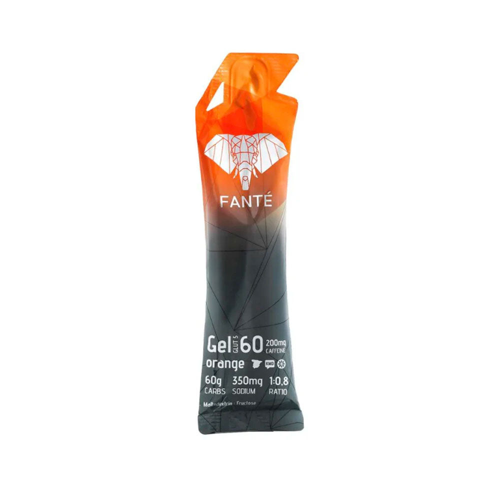 GEL ENERGÉTICO FANTÉ GEL 60 - Cafeína 200mg - Naranja – Find Your Everest