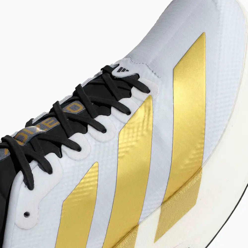 ZAPATILLAS ADIDAS ADIZERO EVO SL WOVEN - White / Matte Gold / Core Bla ...