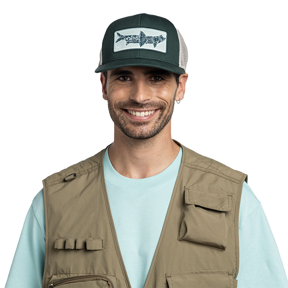 Comprar GORRA BUFF EXPLORE TRUCKER SALT GREEN Online